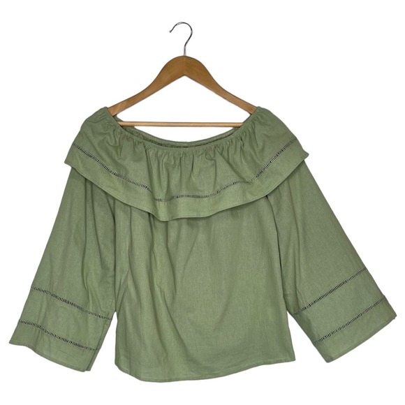 STYLEWE | Tops | New Stylewe Top Womens S Bell Sleeve Ladder Crochet ...
